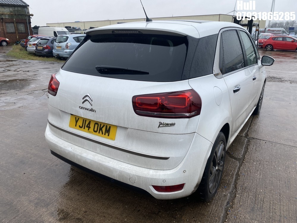 John Pye Vehicle Auctions - Location: Hull - 2014 CITROEN C4 PICASSO ...